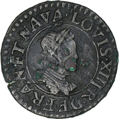 Coin France Louis XIII 100 livres dit 10 louis d'or col nu 1640 Paris ...