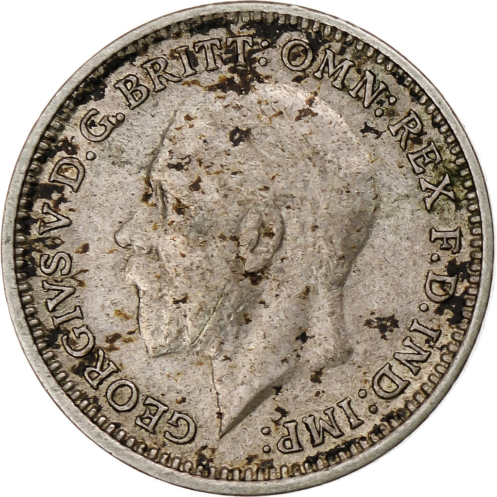 Great Britain George V 3 Pence 1931 EF(40-45) Silver KM:831 ...