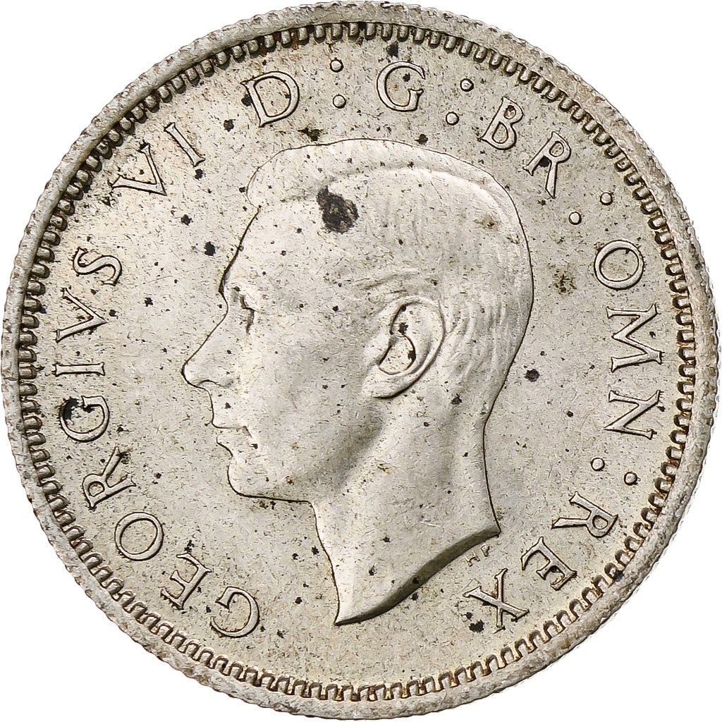 Great Britain George VI 6 Pence 1945 MS(63) Silver KM:852 – Numiscorner.com
