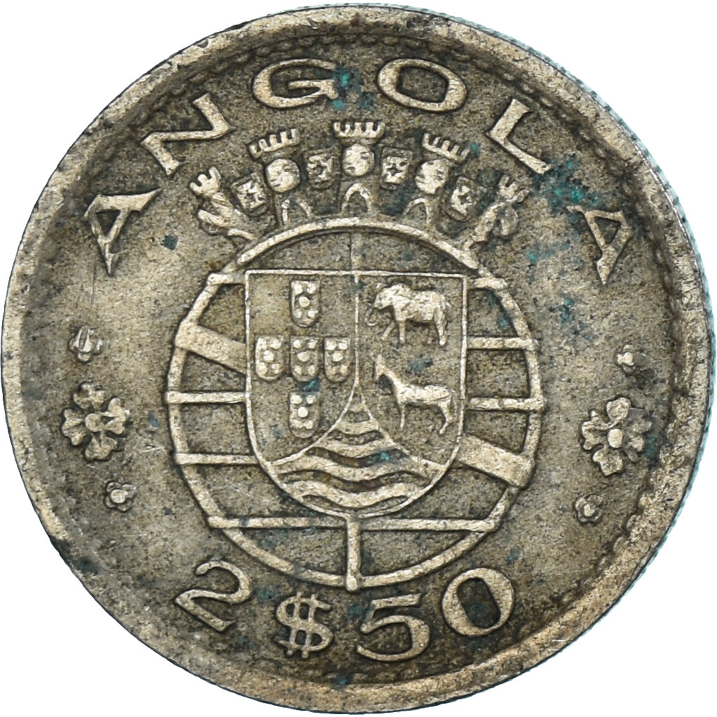 Monnaie Angola 2-1/2 Escudos 1956 – Numiscorner.com