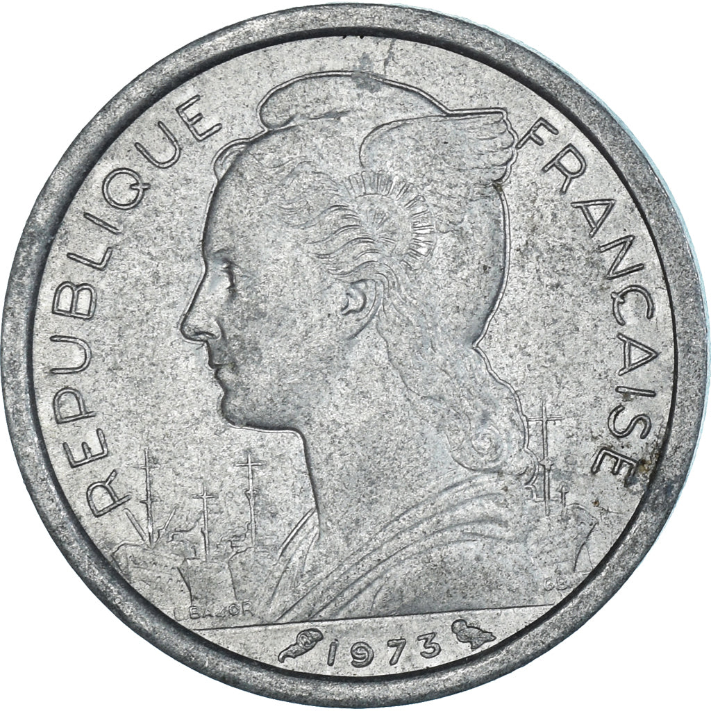 Monnaie Réunion Franc 1973 – Numiscorner.com