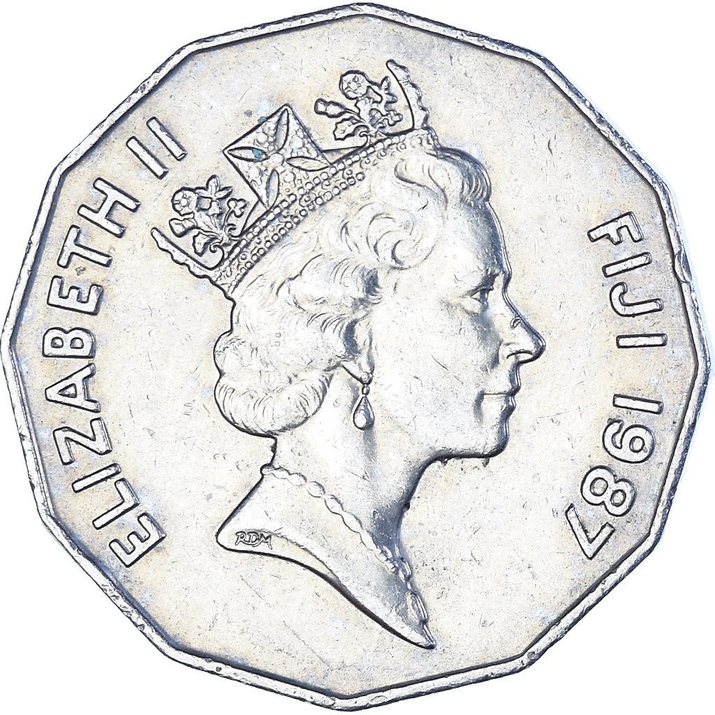 Coin Fiji 50 Cents 1987 – Numiscorner.com