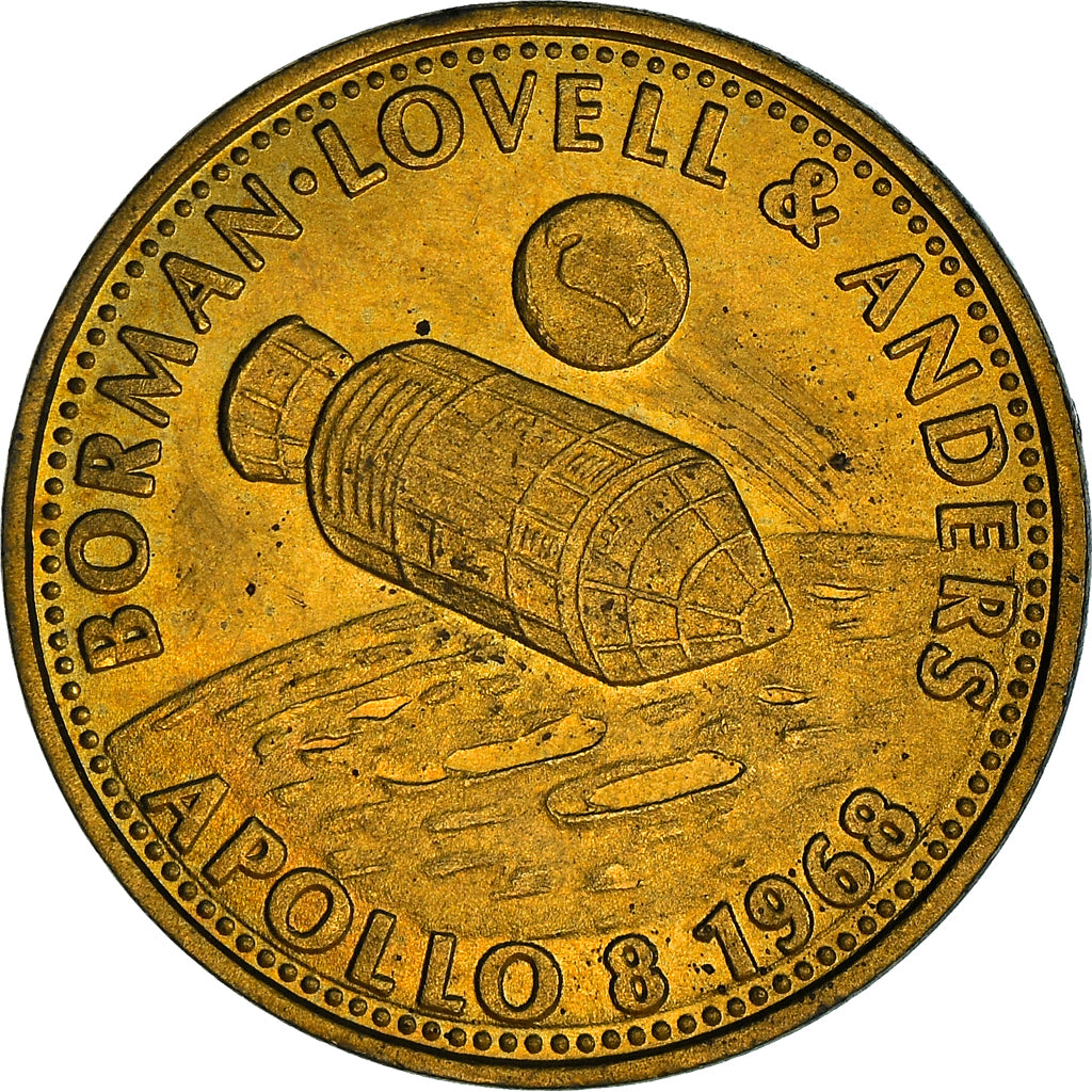 France Token Apollo 8 Borman Lovell Anders Aviation MS(63 ...