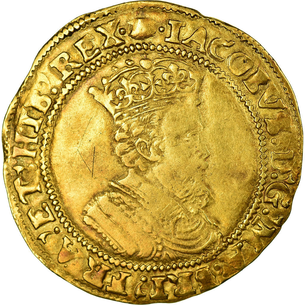 Monnaie Scotland James VI (I) Double Crown Edinburgh TTB Or KM:26 ...