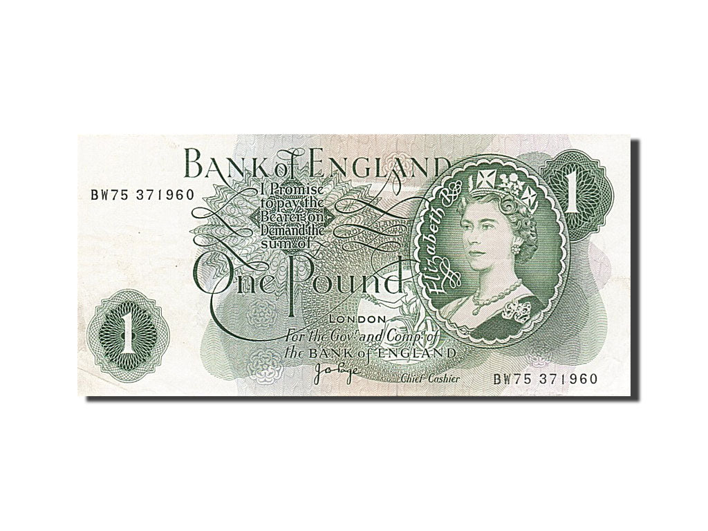 Banknote Great Britain 1 Pound 1970 AU(55-58) – Numiscorner.com