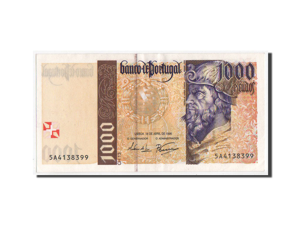 Banknote Portugal 1000 Escudos 1996 EF(40-45) – Numiscorner.com