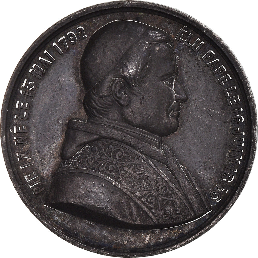 Vatican Médaille Election du Pape Pie IX Religions & beliefs 1846 ...