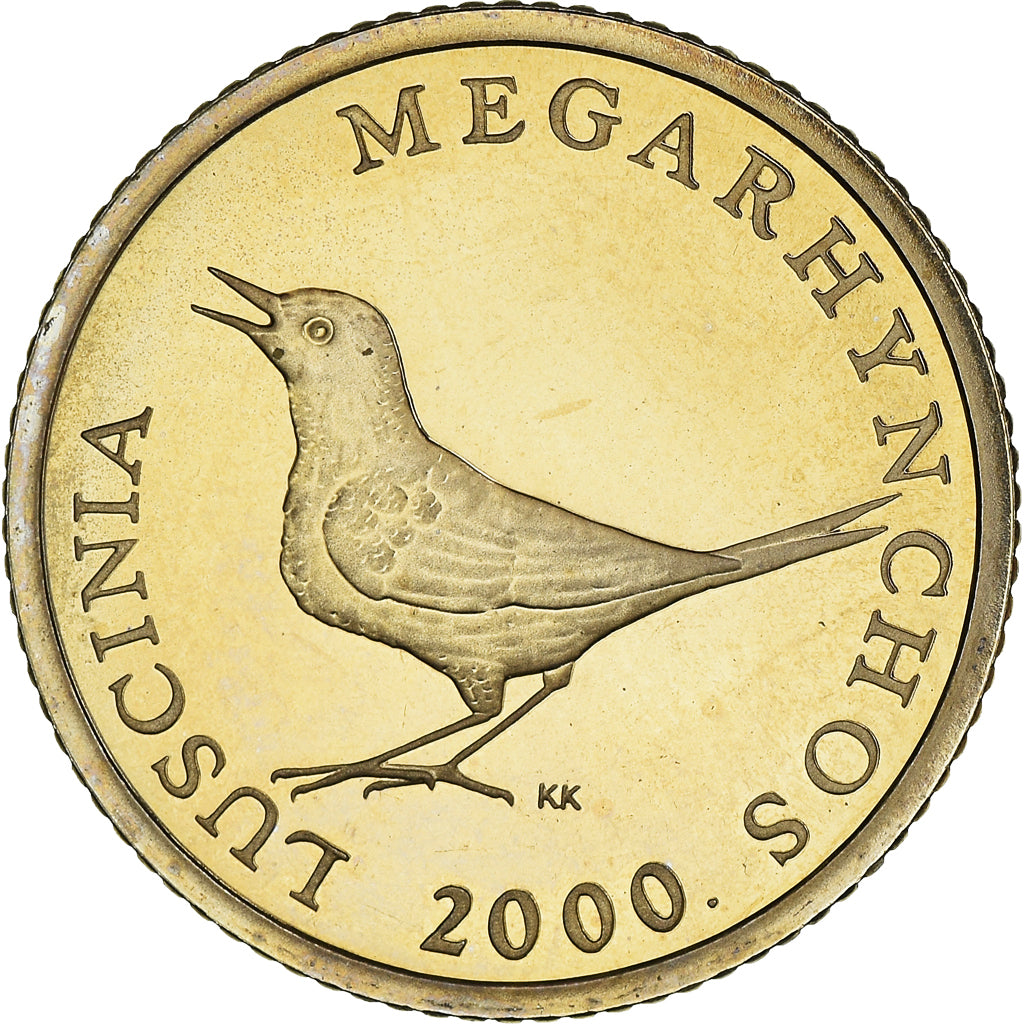 Coin Croatia Kuna 2000 Proof MS(65-70) Copper-Nickel-Zinc KM:20.2 ...