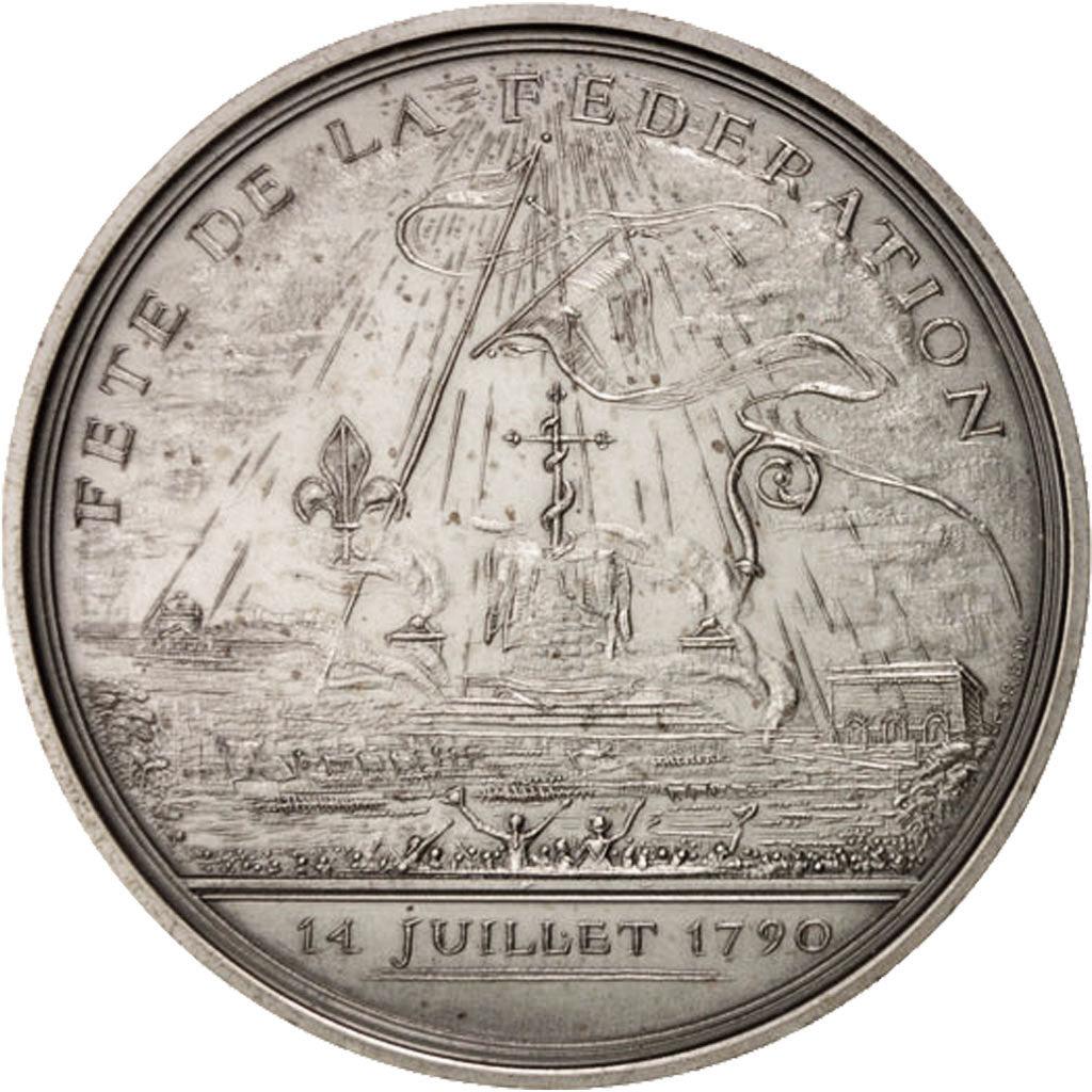 France Medal French Fifth Republic History Corbin AU(50-53) Bronze ...