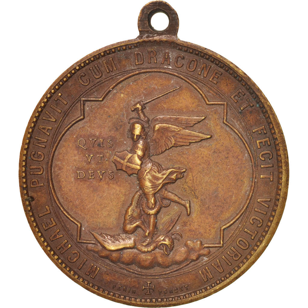 France Religious medal Religions & beliefs Medal 1864 AU(55-58) Penin ...