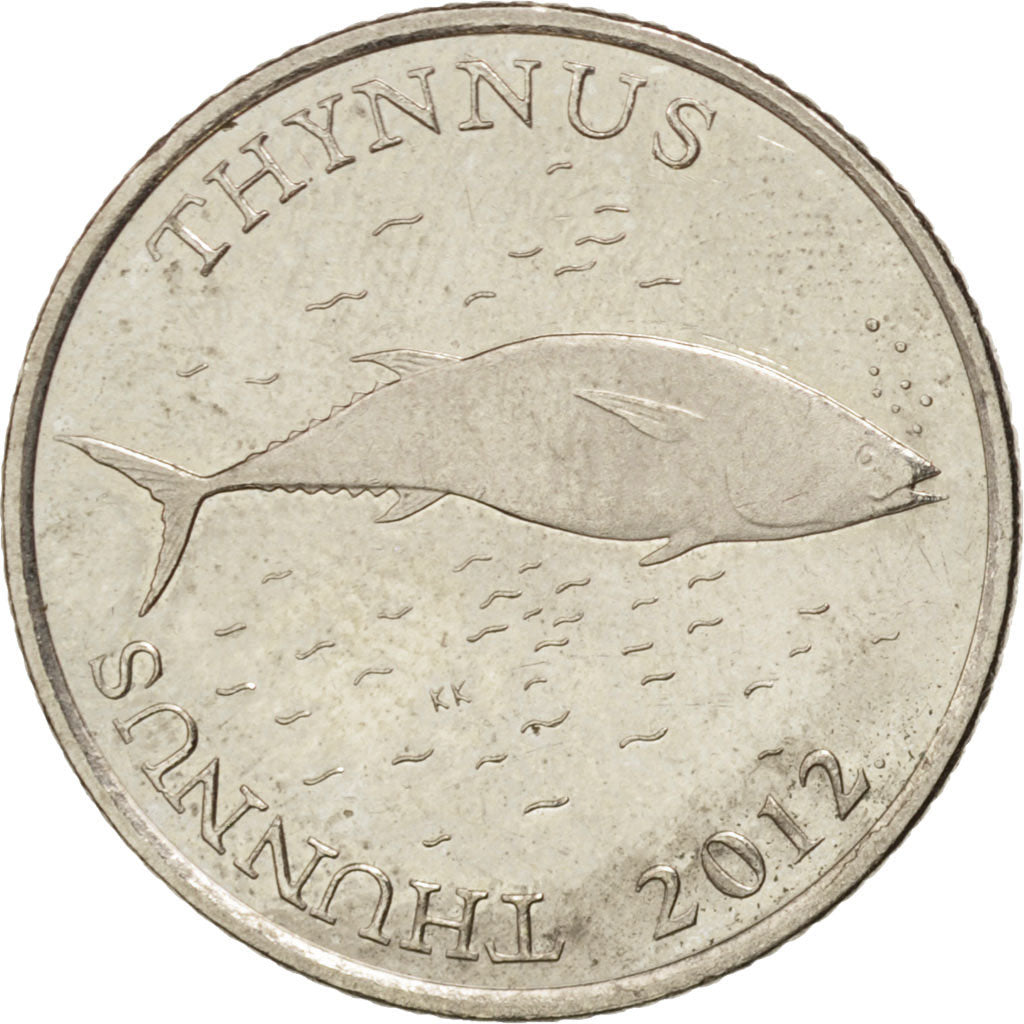 Coin Croatia 2 Kune 2012 MS(60-62) Copper-Nickel-Zinc KM:21 ...