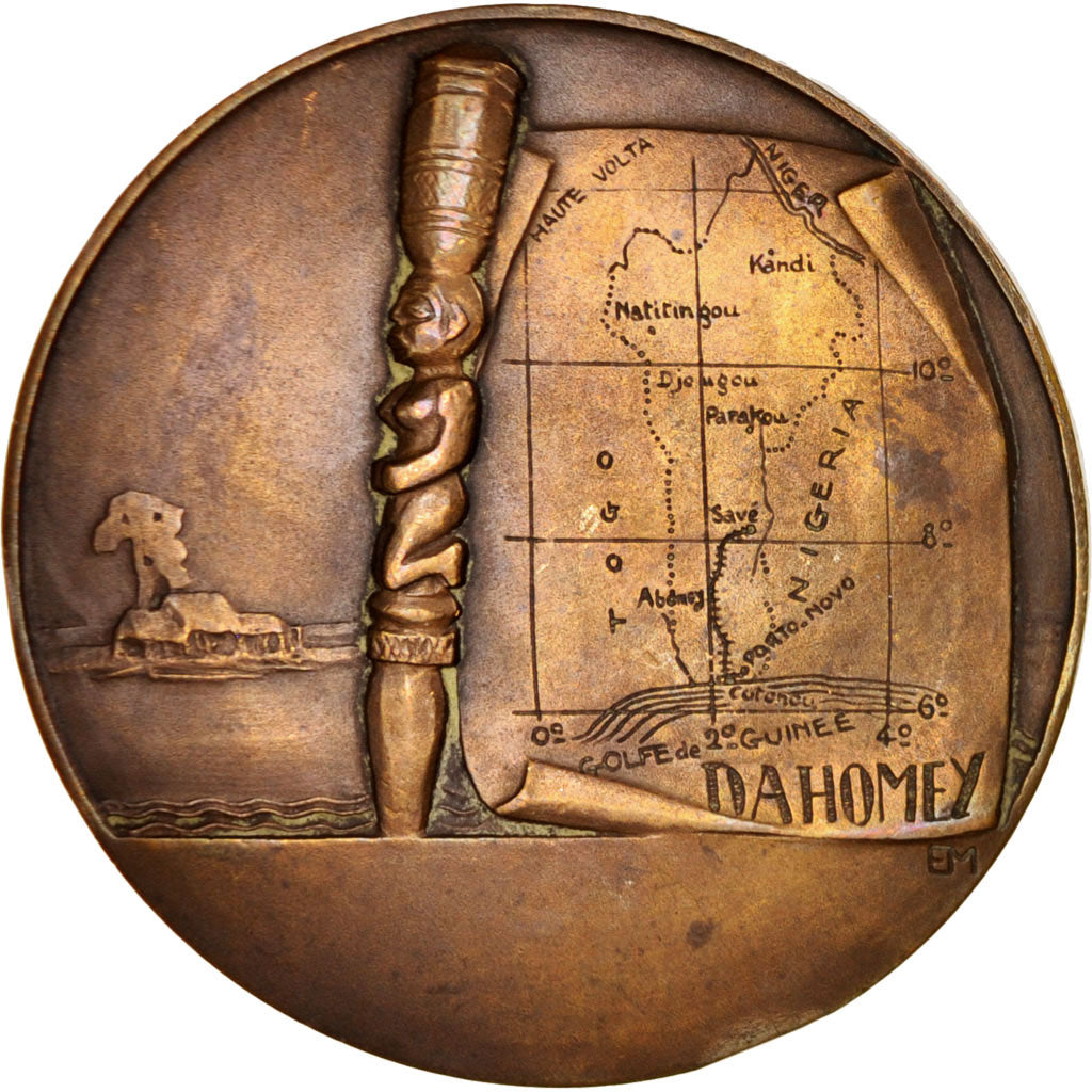 France Femme du Bornou Dahomey History Monier Medal – Numiscorner.com