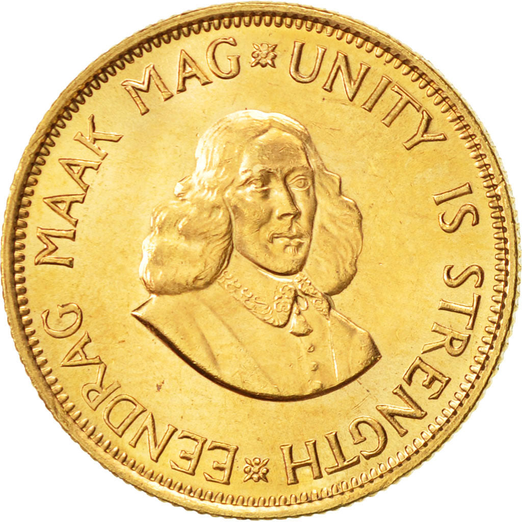 Coin South Africa 2 Rand 1962 MS(60-62) Gold KM:64 – Numiscorner.com