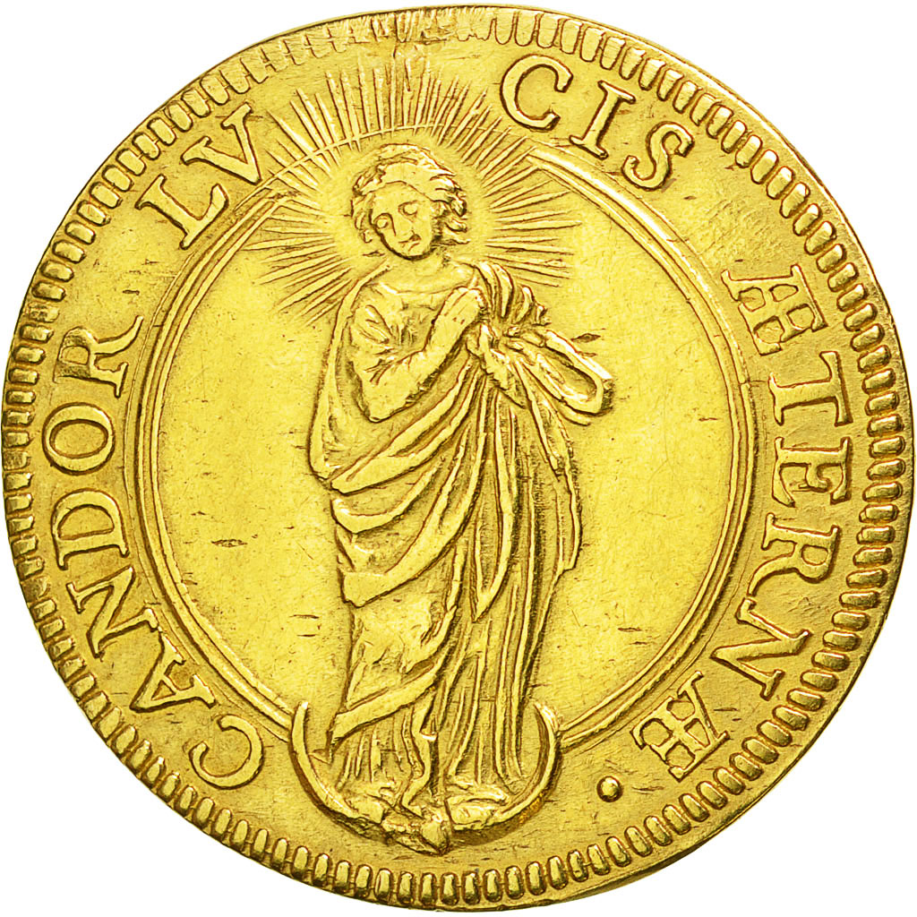 Monnaie États italiens PAPAL STATES Clement IX Doppia (2) Scudo D'oro ...