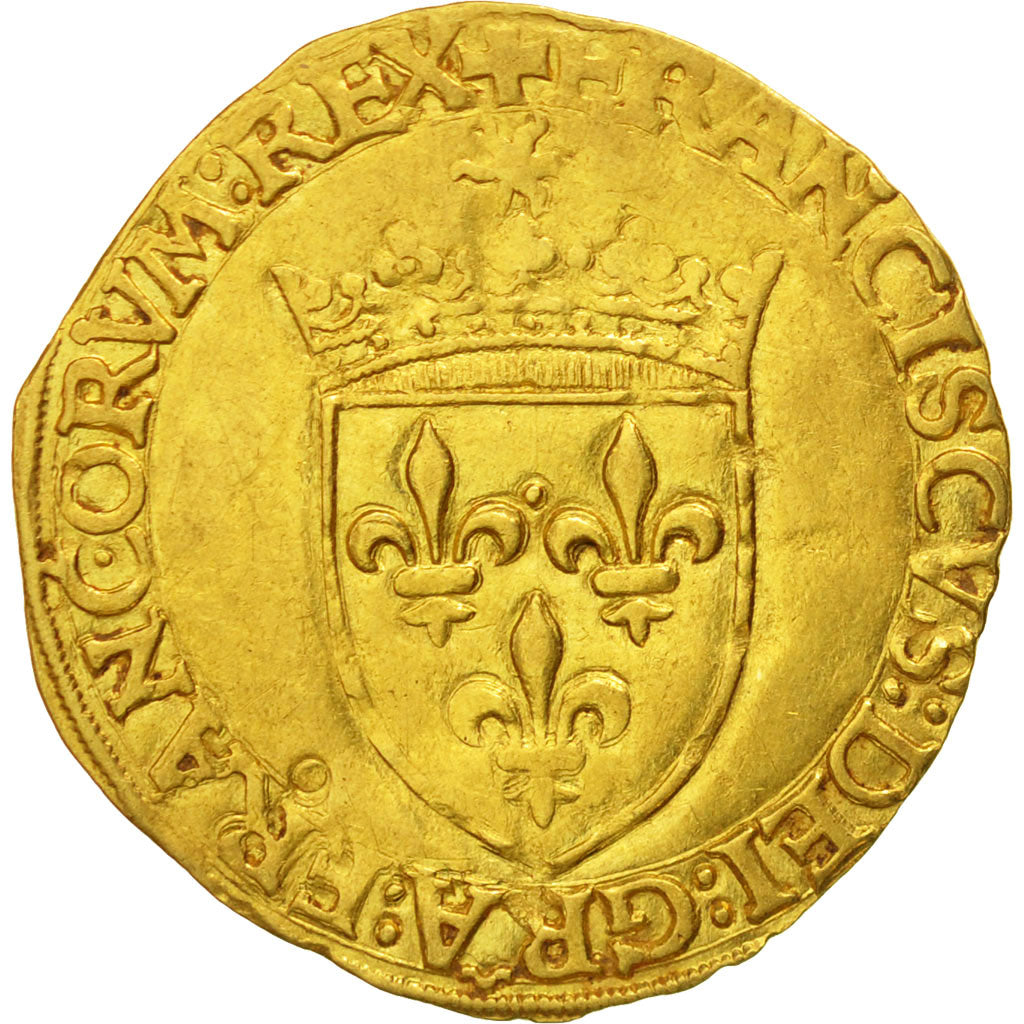 Monnaie France François Ier Ecu d'or Paris TTB+ Or Duplessy:775 ...