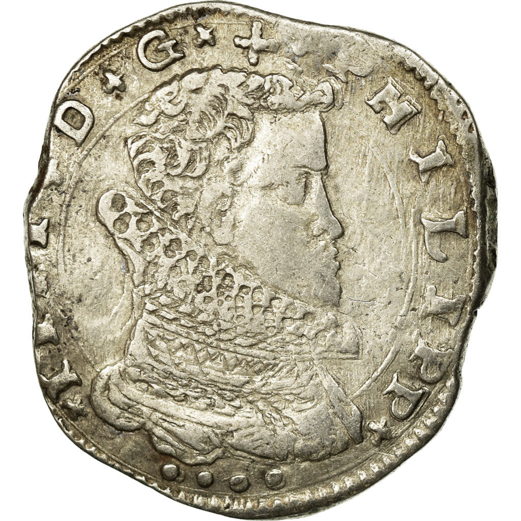Coin ITALIAN STATES SICILY Filippo III 4 Tari 1612 Messina EF(40-45 ...