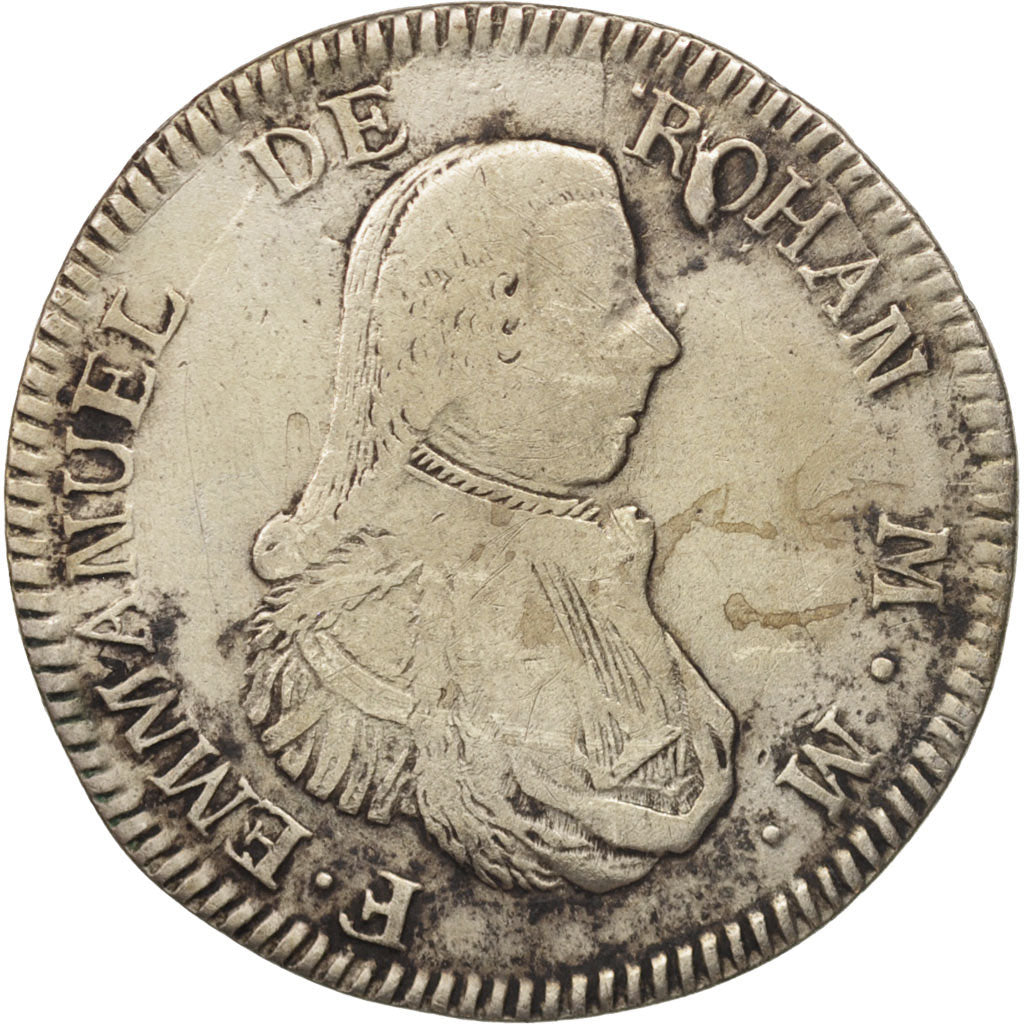 MALTA ORDER OF Emmanuel de Rohan Scudo 12 Tari 1796 Silver KM:342 ...