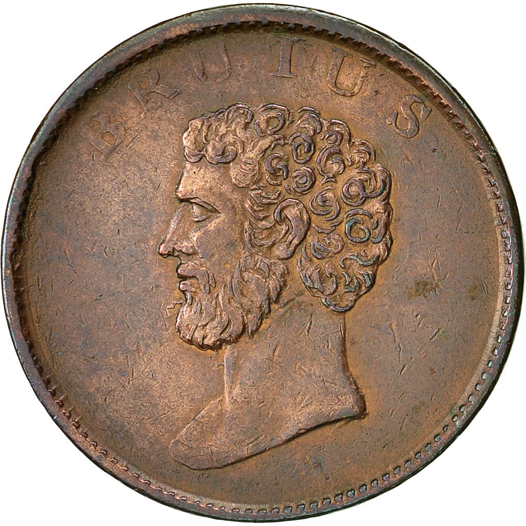 Coin Great Britain Essex Brutus Halfpenny Token Walthamstow AU(55-58 ...