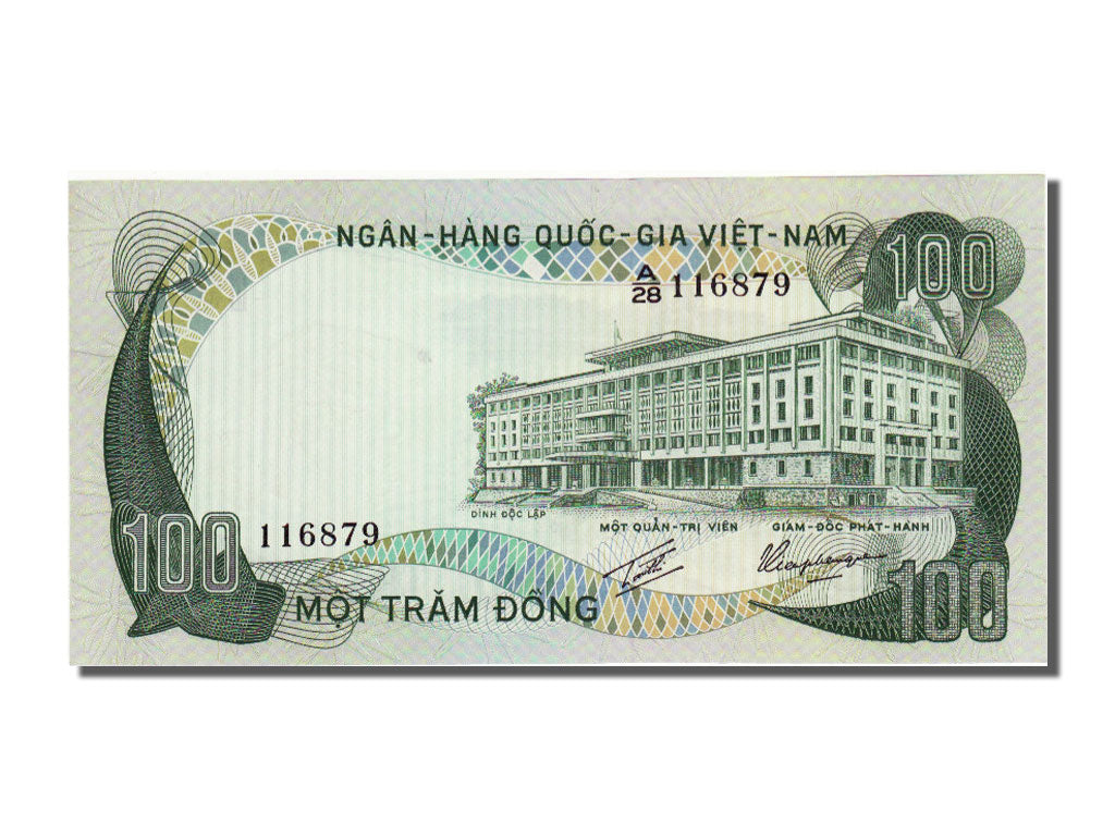 Banknote South Viet Nam 100 Dông 1972 UNC(65-70) – Numiscorner.com