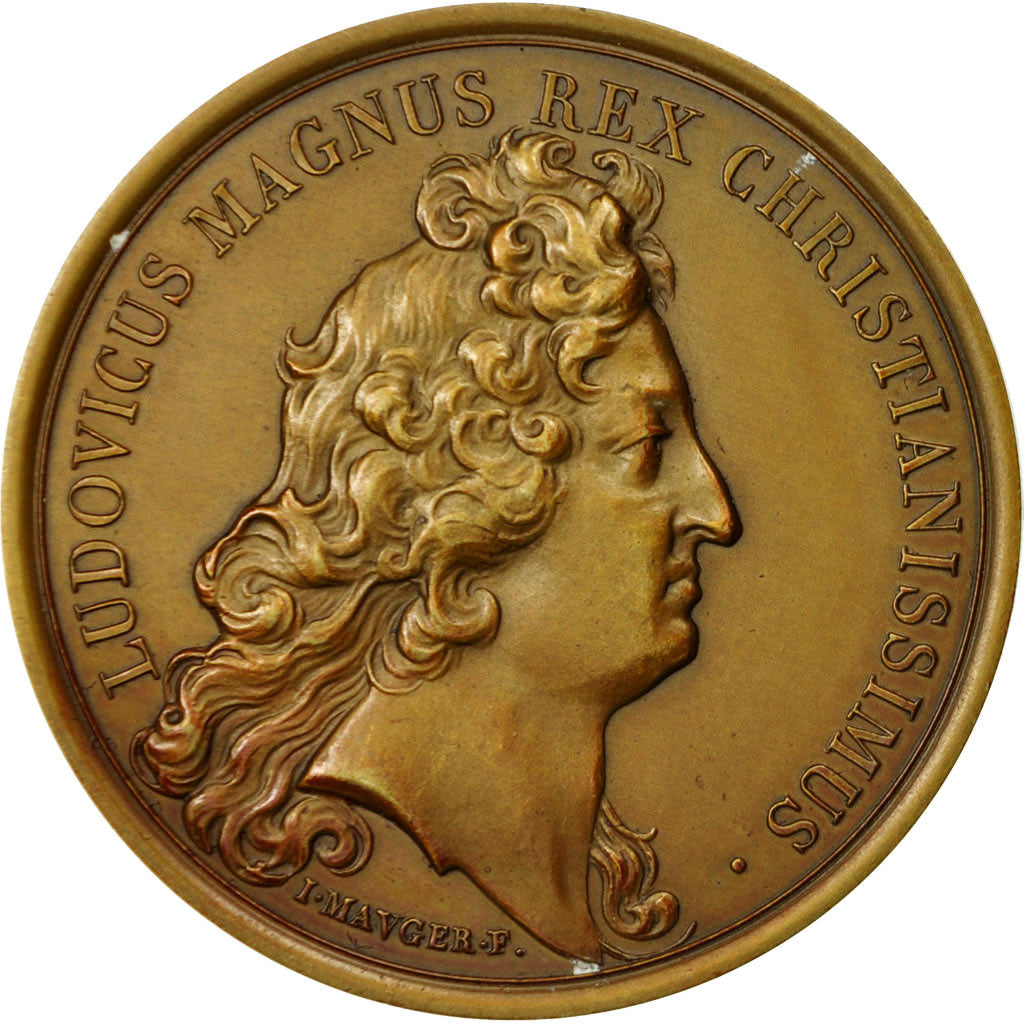 France Medal Ludovicus Magnus Rex Christianissimus 1675 Mauger SPL ...