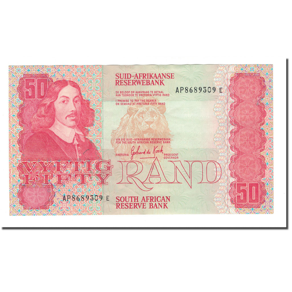 Banknote South Africa 50 Rand 1984 KM:122a EF(40-45) – Numiscorner.com