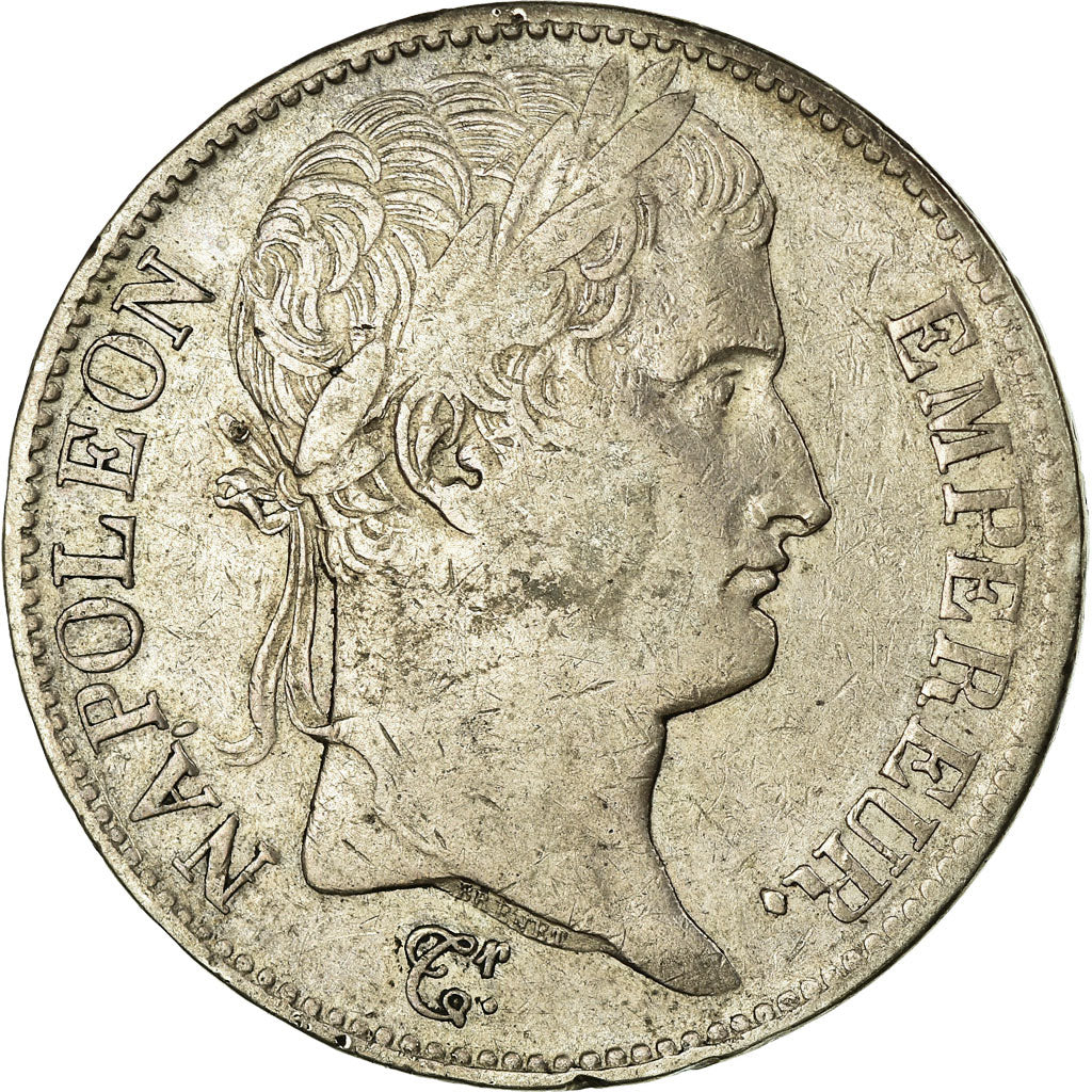 Coin France Napoléon I 5 Francs 1809 Paris VF(30-35) Silver KM:694.1 ...