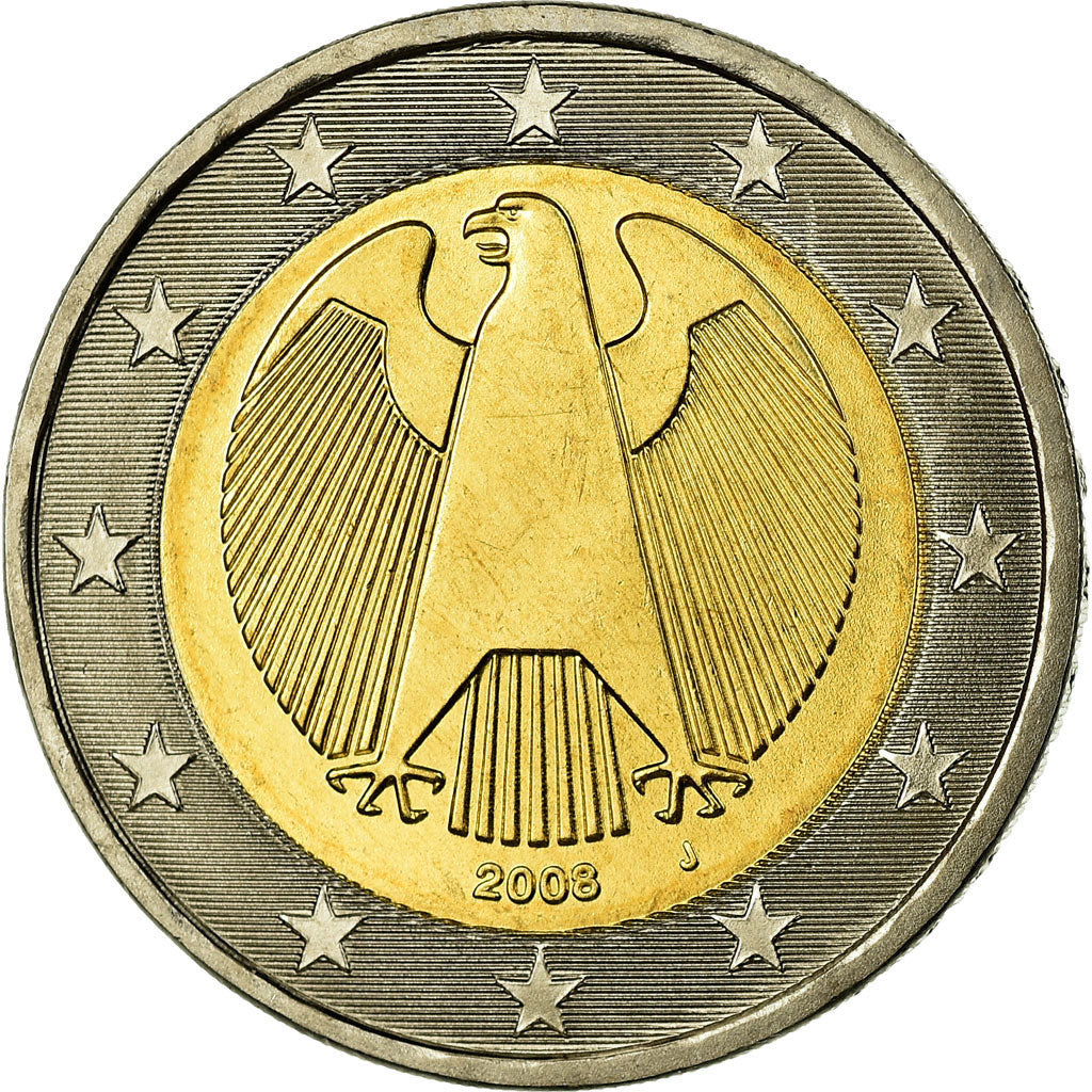 République fédérale allemande 2 Euro 2008 SPL Bi-Metallic KM:258 ...