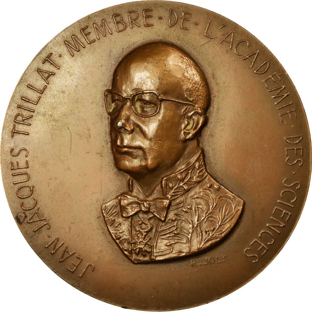 France Medal Jean-Jacques Trillat Académie des Sciences 1971 Joly ...