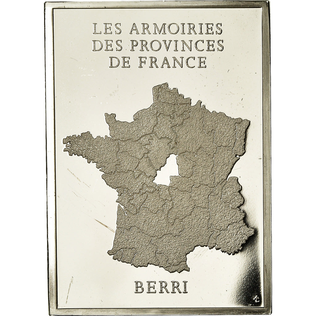 France Médaille Les Armoiries des Provinces de France Berri 1976 SUP ...