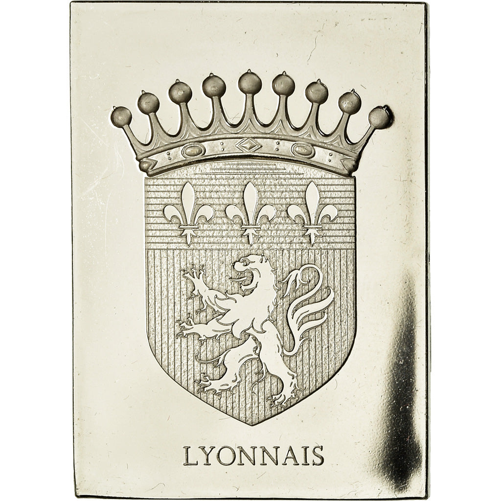 France Medal Les Armoiries des Provinces de France Lyonnais 1976 AU(55 ...