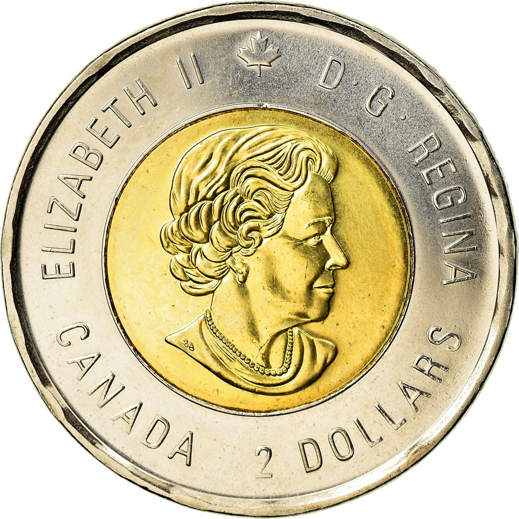 Coin Canada 2 Dollars 2016 Royal Canadian Mint Bataille de l'Atlantique ...