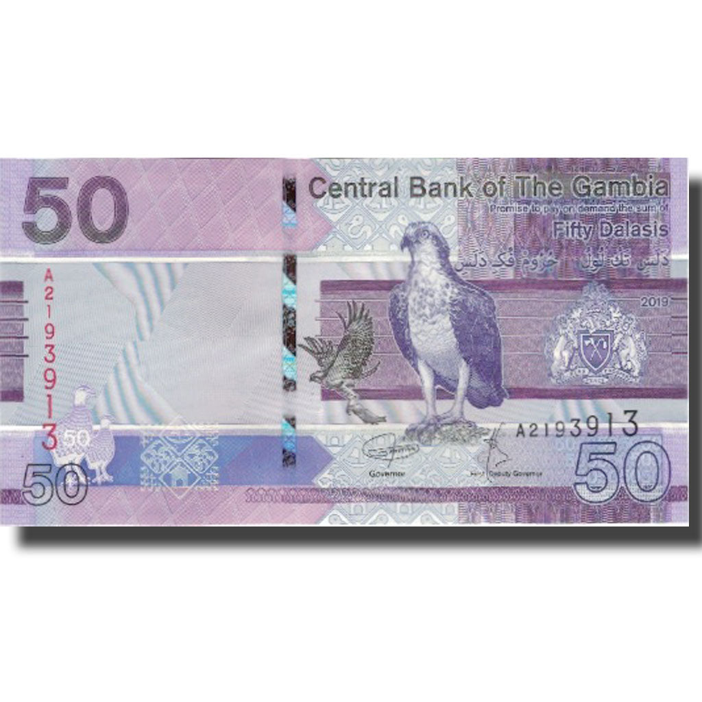 Banknote Gambia 50 Dalasis 2019 2019 UNC(65-70) – Numiscorner.com