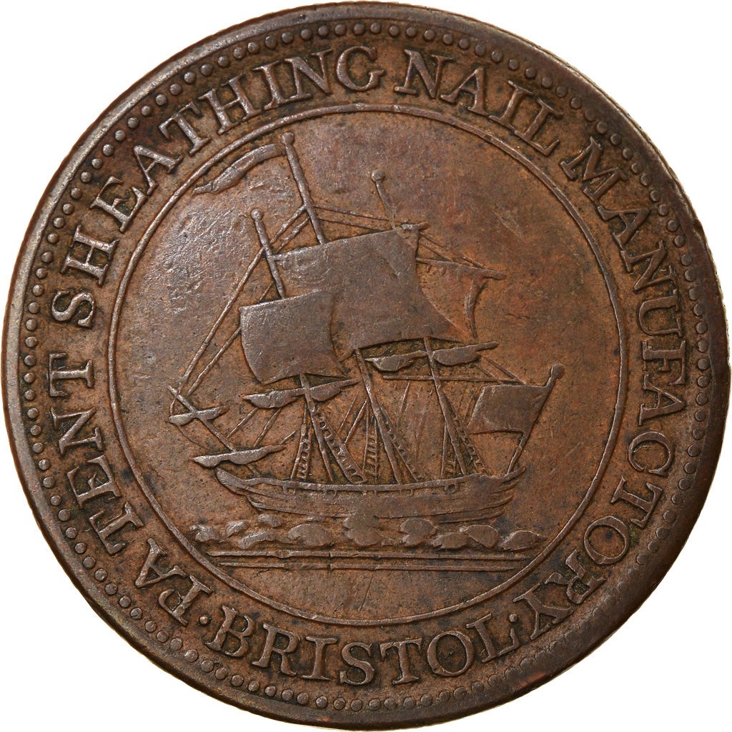 Great Britain Halfpenny Token 1811 EF(40-45) Copper – Numiscorner.com