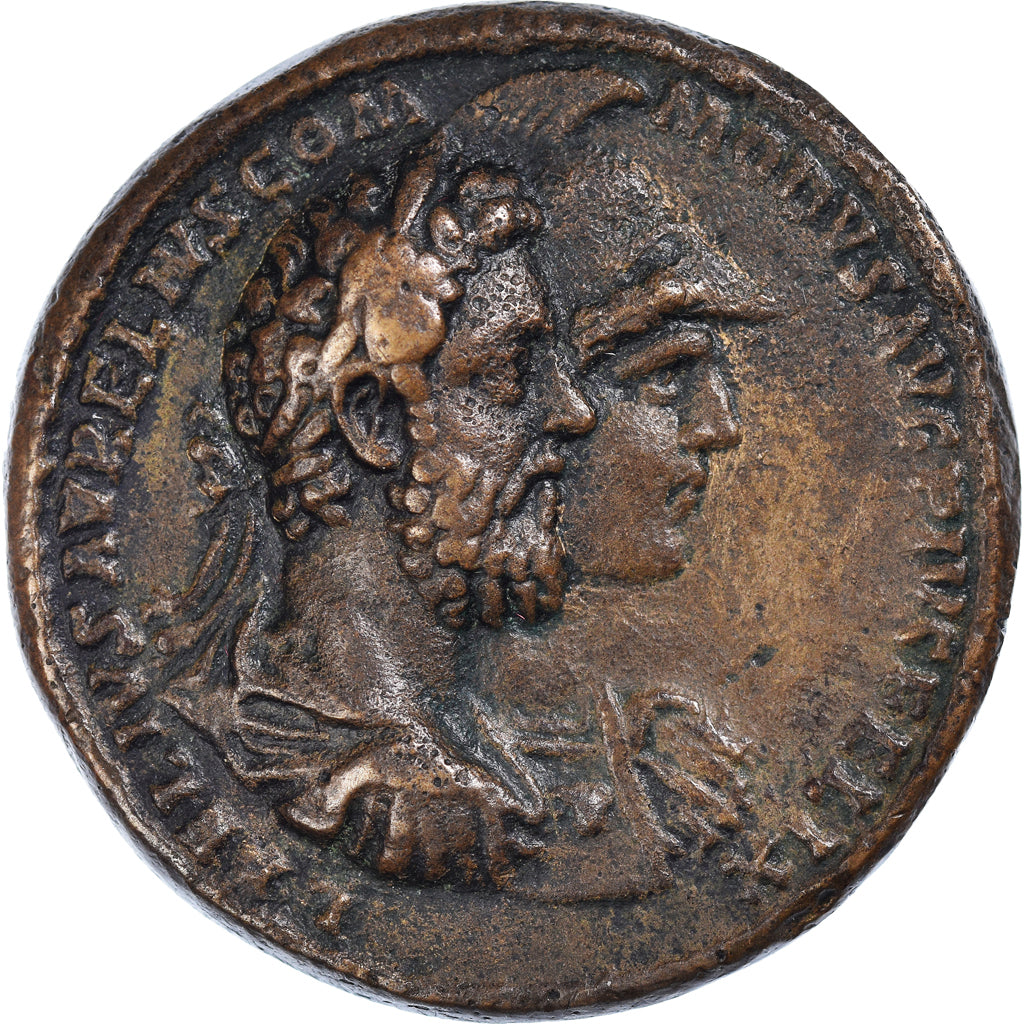 Coin Commodus Cast Paduan Medallion 16-17th century AU(50-53) Bronze ...