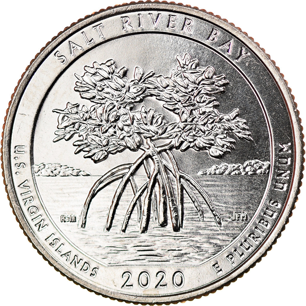 Coin United States Quarter 2020 Denver Salt river bay - Virgin Islands ...